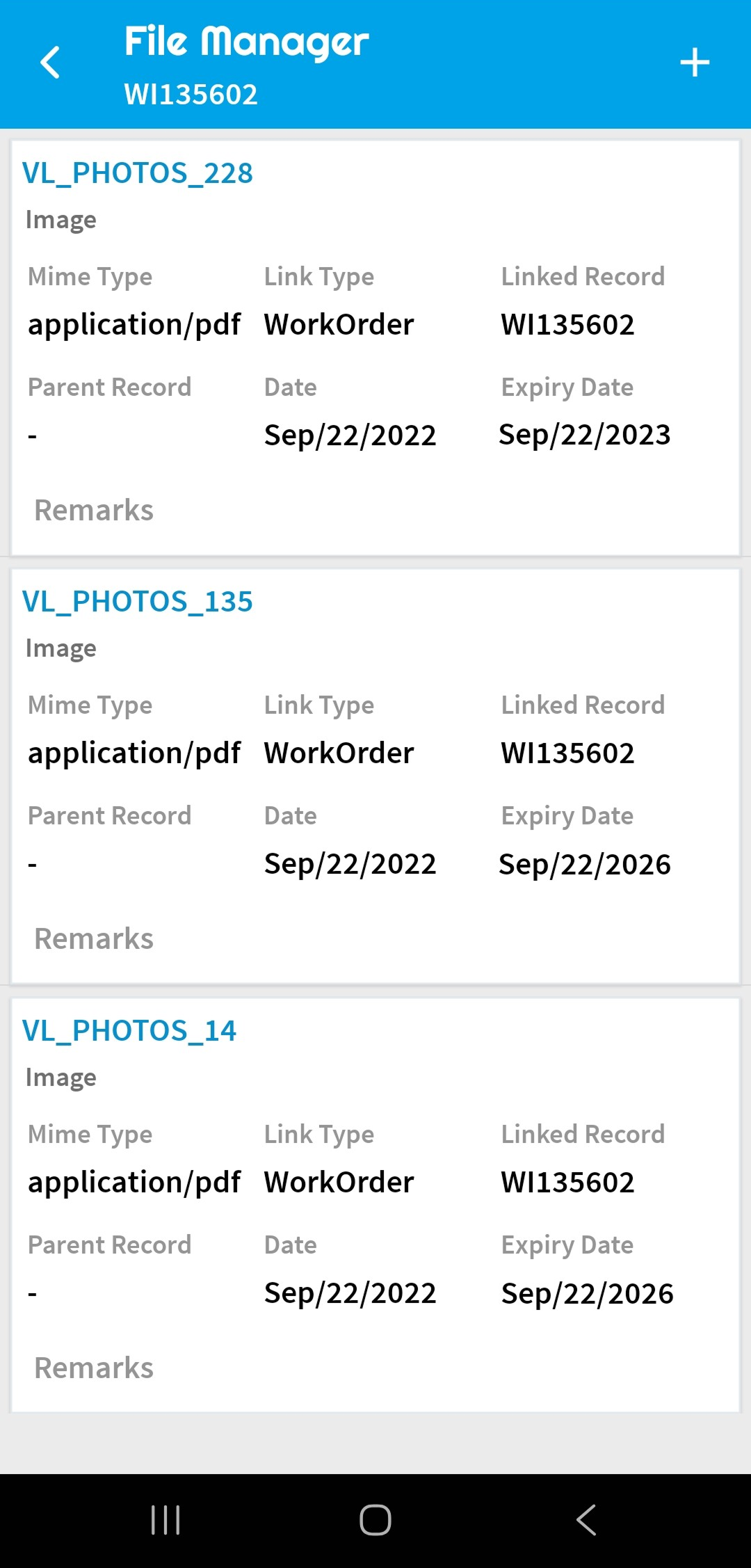 Work Order and Lite Aircraft (AC) Maintenance